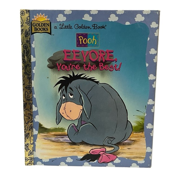 Little Golden Book | Other | Pooh Eeyore Youre The Best 997 By Ann Braybrooks Little Golden Book ...
